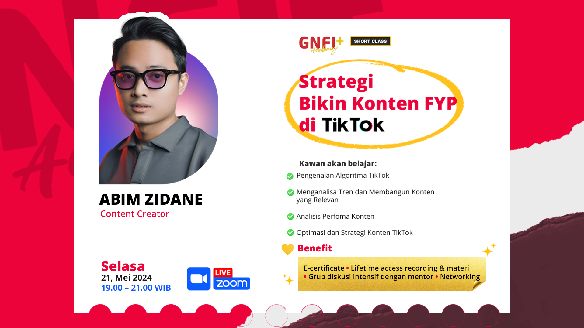 Strategi Bikin Konten FYP di TikTok - GNFI Academy