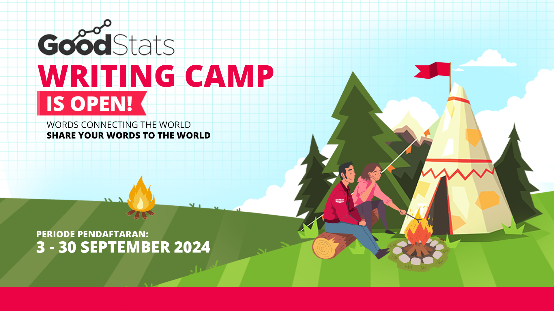 GoodStats Writing Camp: Words Connecting the World “Share your words to ...