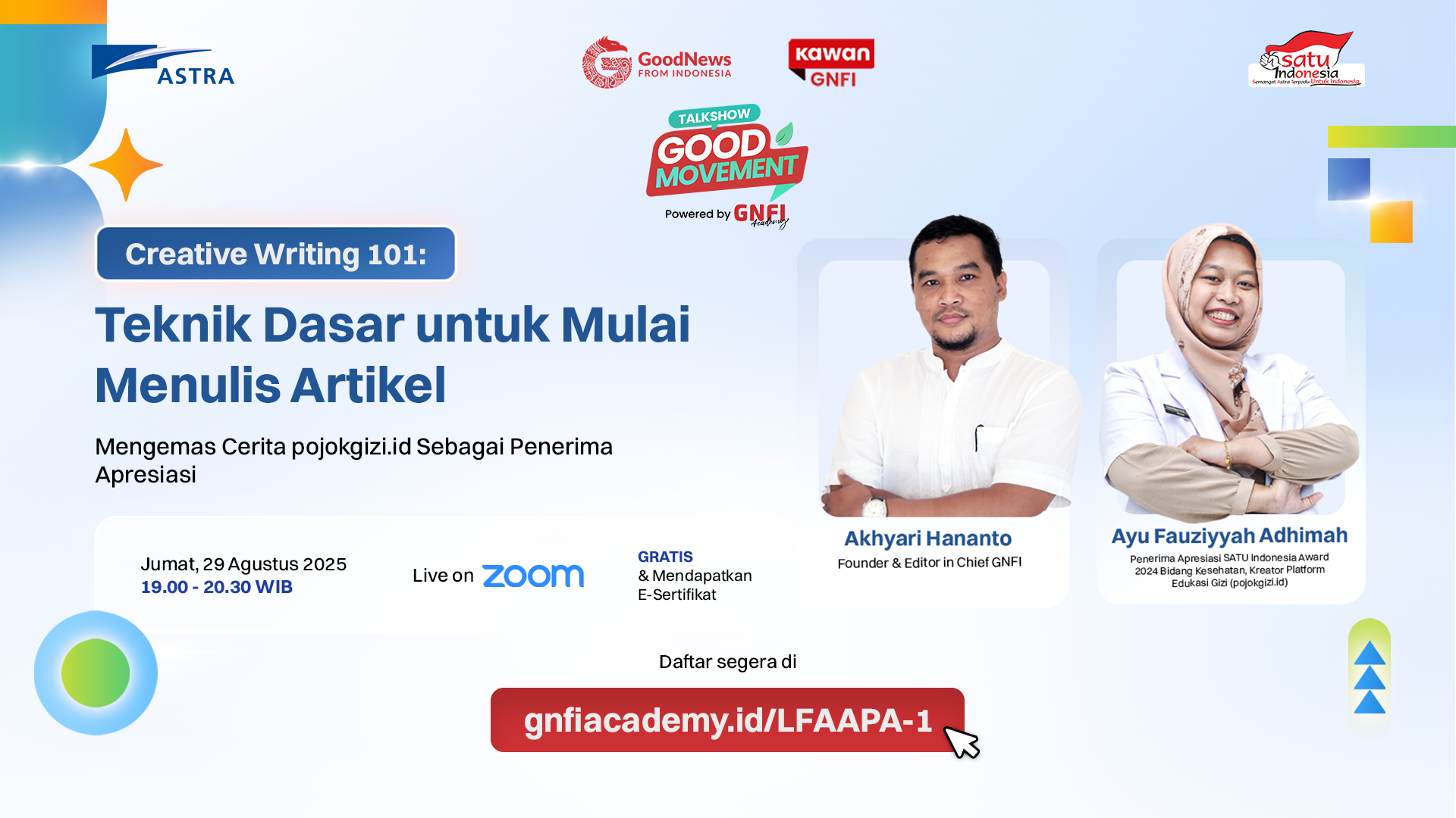 [Good Movement] Creative Writing 101: Teknik Dasar untuk Mulai Menulis ...