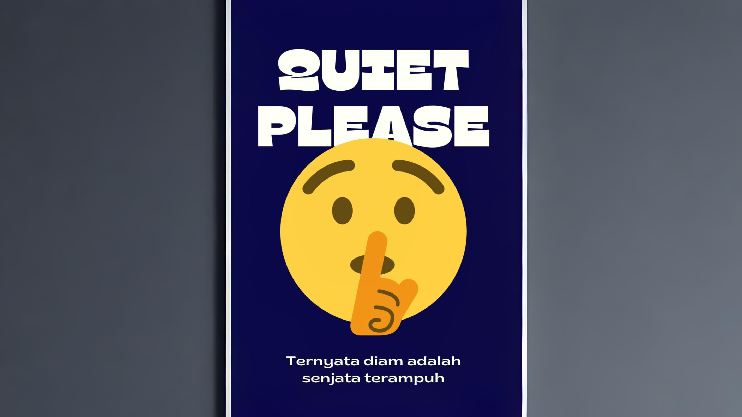 Ternyata Diam adalah Senjata Terampuh dalam Debat, Ini Alasannya