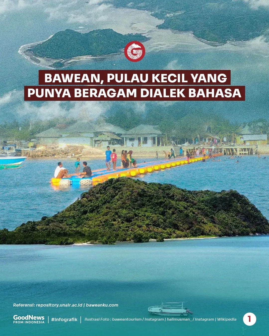 Bawean, Pulau Kecil yang Punya Beragam Dialek Bahasa