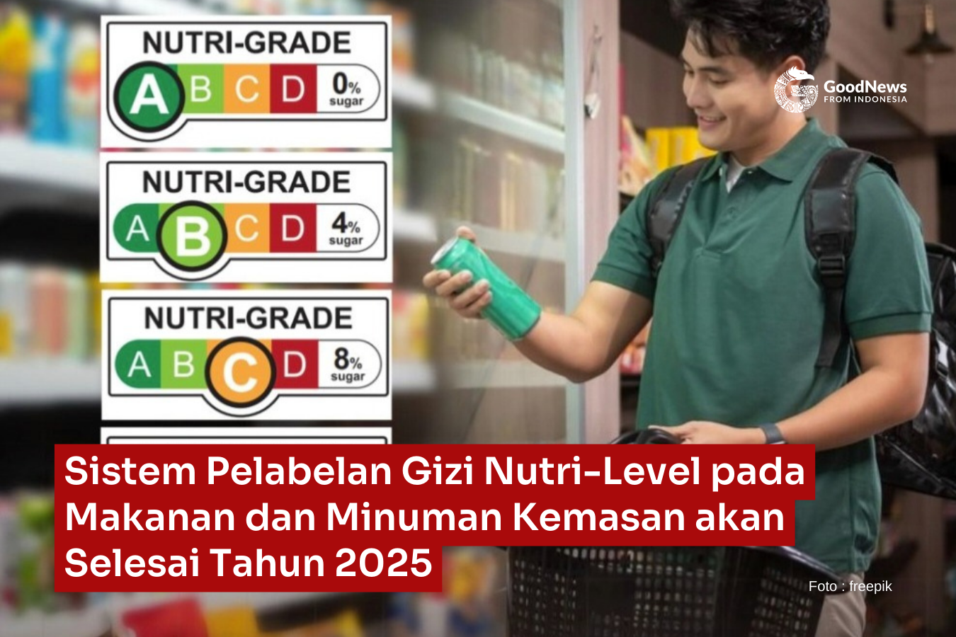 Sistem Pelabelan Gizi Nutri-Level pada Makanan dan Minuman Kemasan akan ...